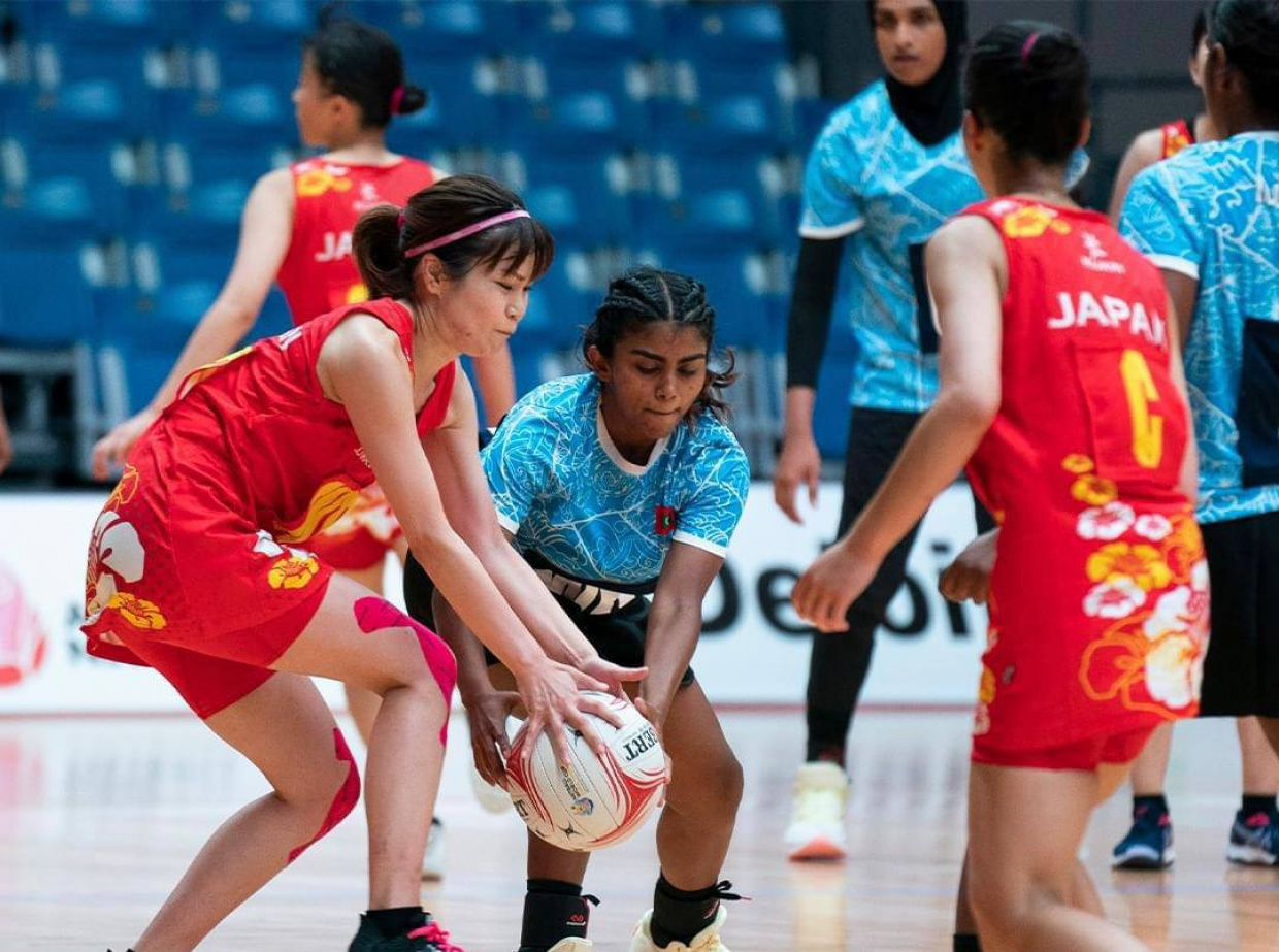 SunOnline: Asian netball championship: Raajje in Japan balikoffi